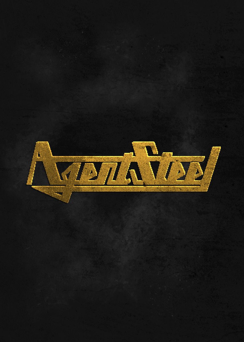 'Agent Steel metal band ' Poster, picture, metal print, paint by erwin ...