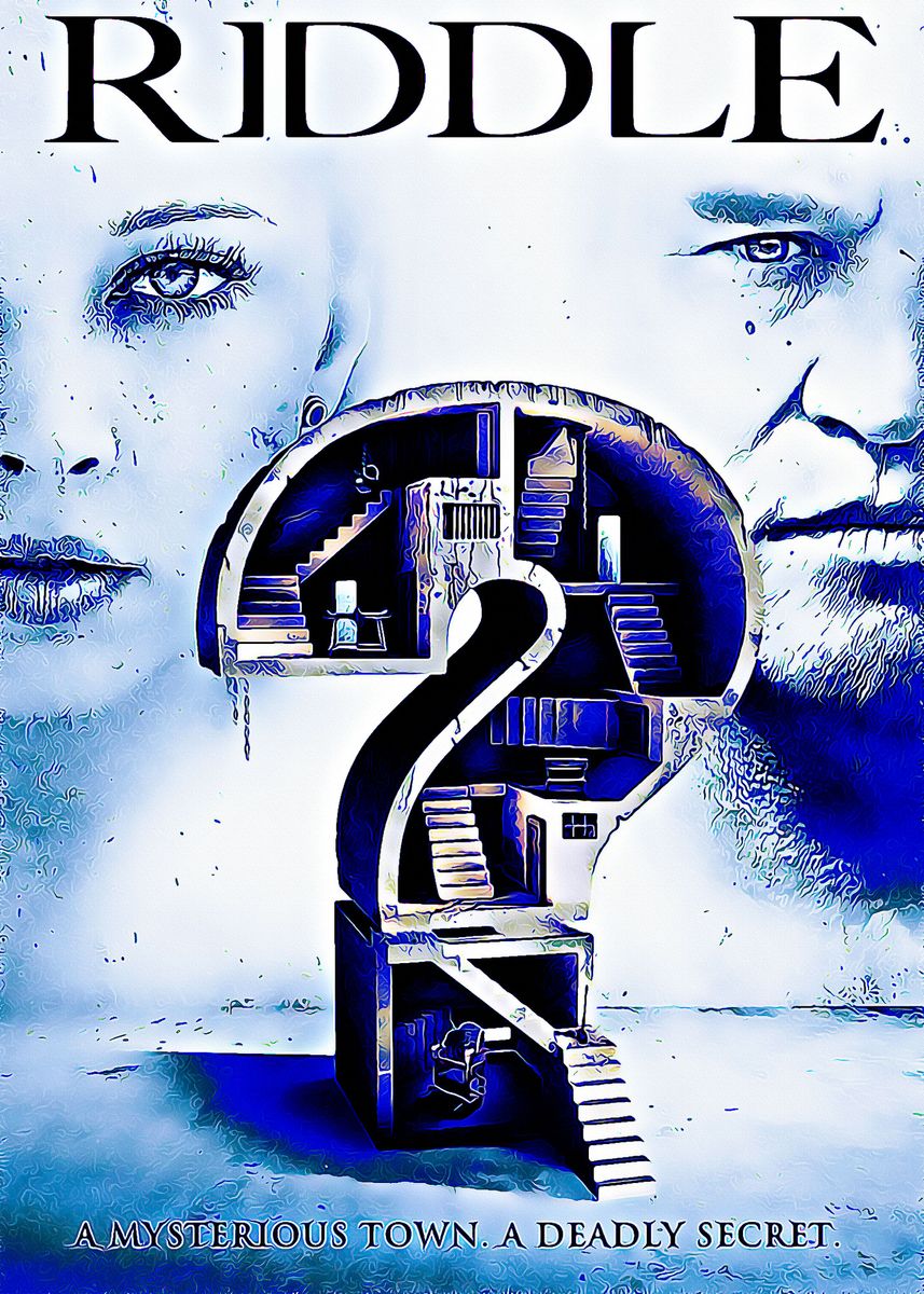 'Riddle' Poster, picture, metal print, paint by Kaye Luca | Displate