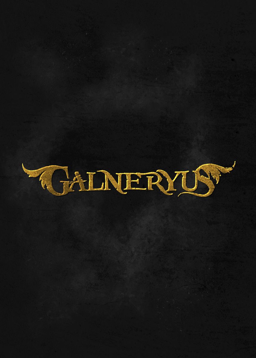 'Galneryus metal band logo' Poster, picture, metal print, paint by ...
