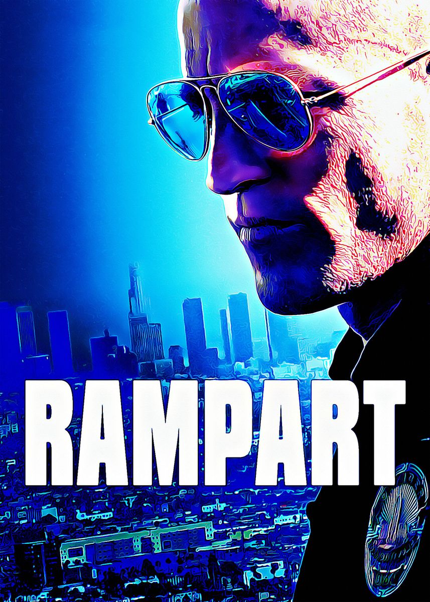 'Rampart 1' Poster, picture, metal print, paint by Katerina Lim | Displate