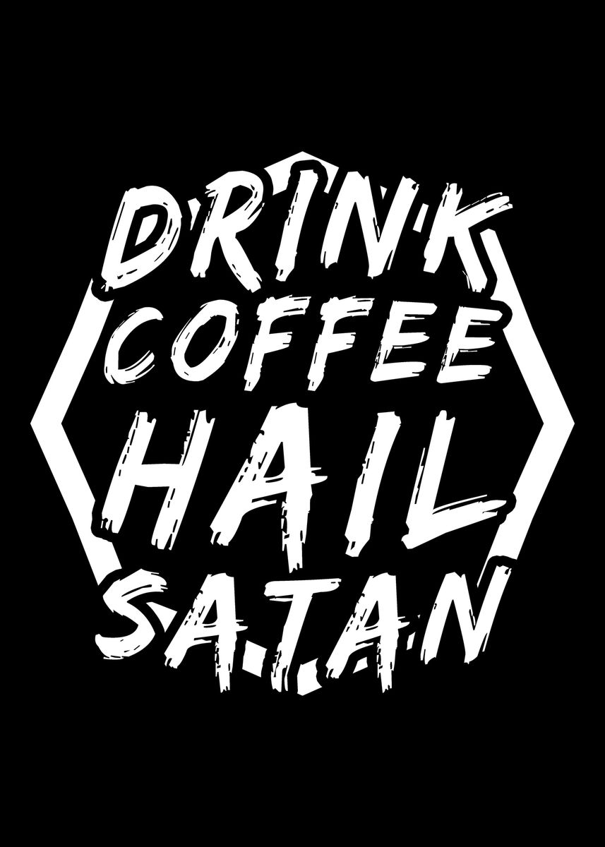 'Satanists Satan Halloween' Poster, picture, metal print, paint by ...