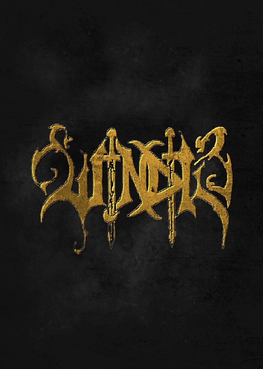 'Windir metal band logo ' Poster, picture, metal print, paint by erwin ...