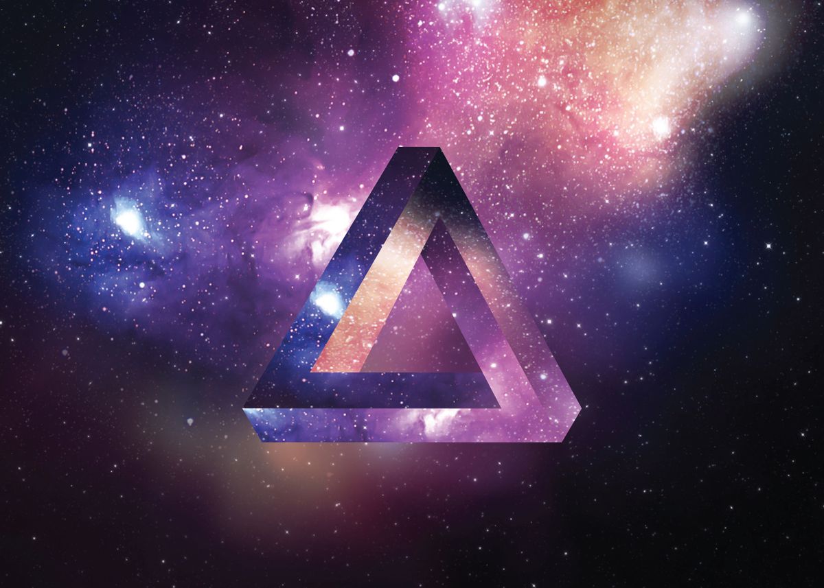 'Space Prism' Poster by The Engineering Nerd | Displate