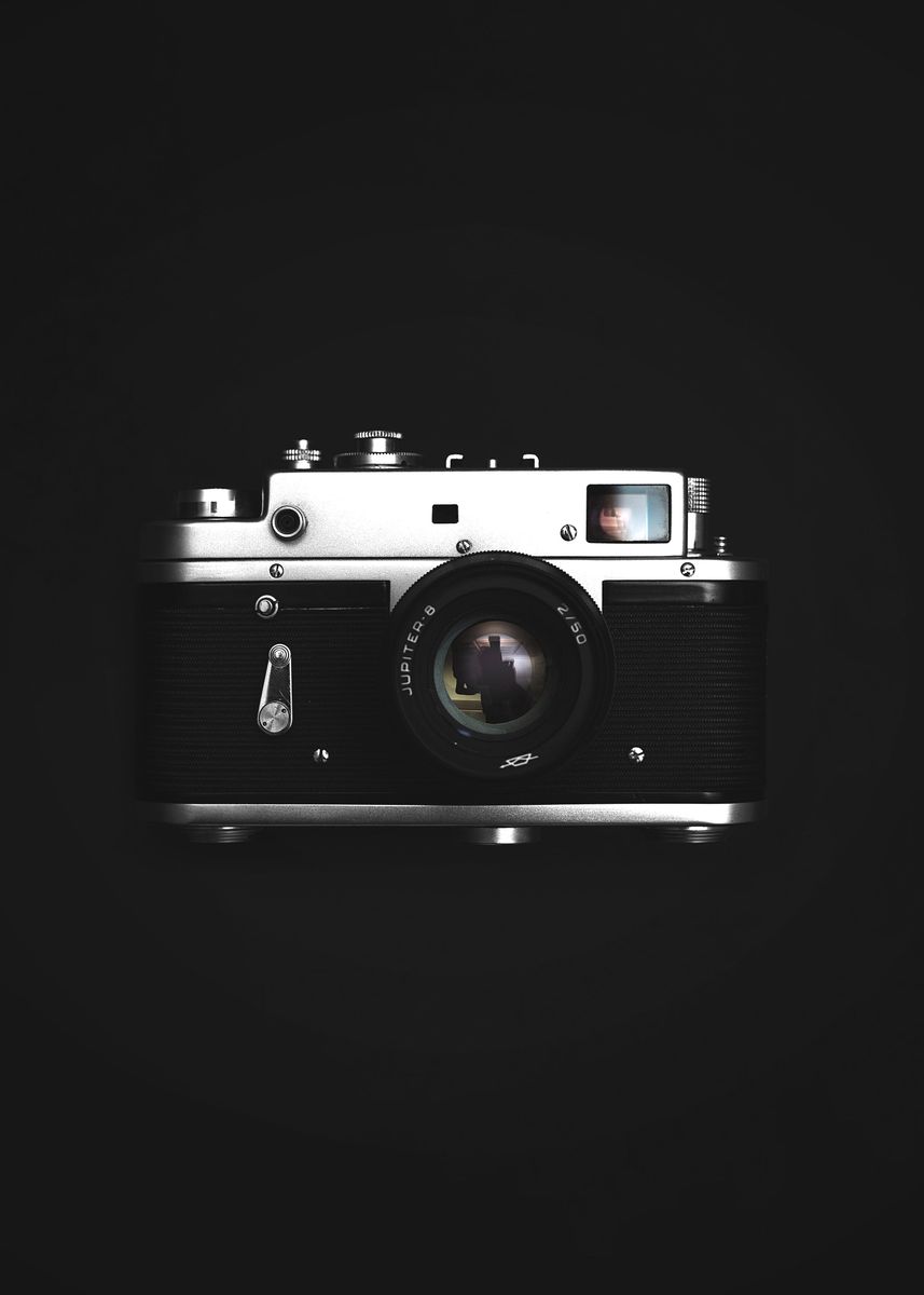 'Retro Camera' Poster, picture, metal print, paint by Amuse | Displate