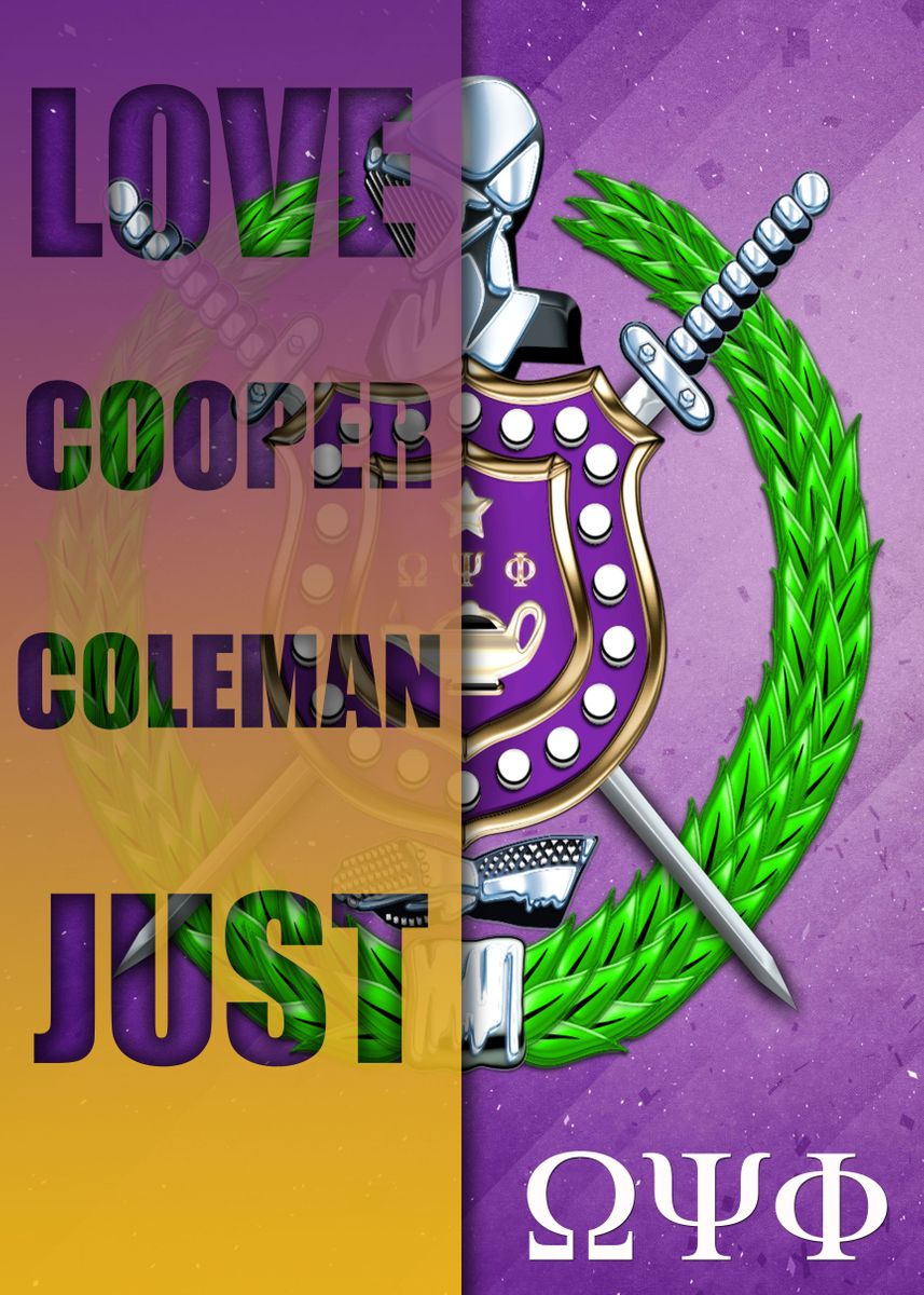 'Omega Founders' Poster, picture, metal print, paint by Clarence DuBose ...