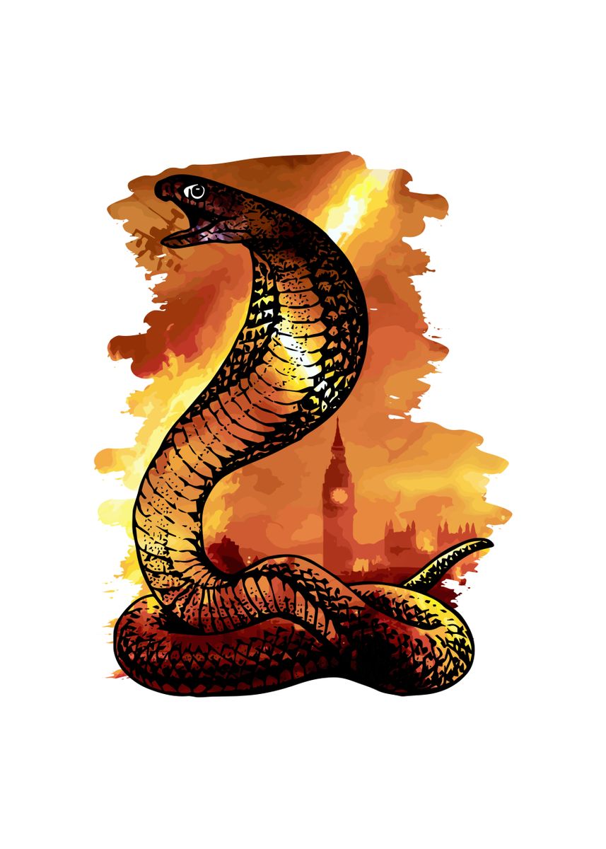 'SnakeTown' Poster, picture, metal print, paint by Francois Ringuette ...