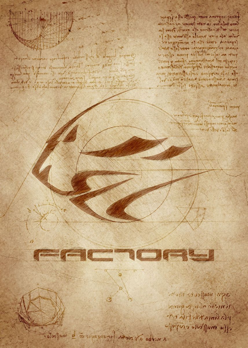 'Aprilia Factory' Poster, picture, metal print, paint by Black Iris ...