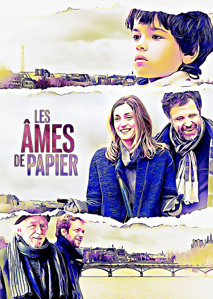 'Paper Souls' Poster, picture, metal print, paint by Vivienne Raymond ...