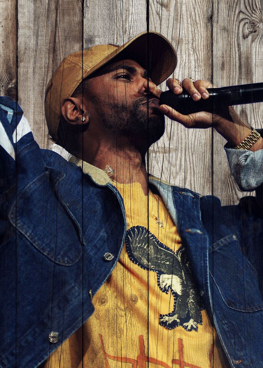 'Big Sean' Poster, picture, metal print, paint by Dutton Jerrell | Displate