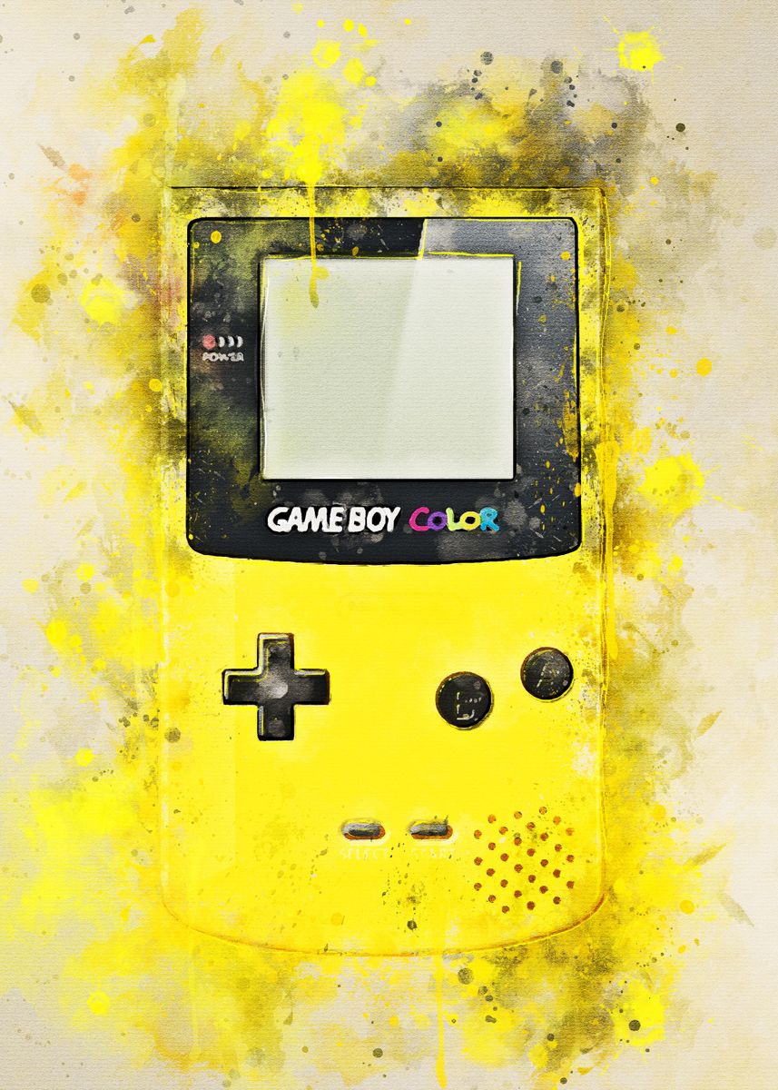 'Gba' Poster, picture, metal print, paint by Sky Empire | Displate