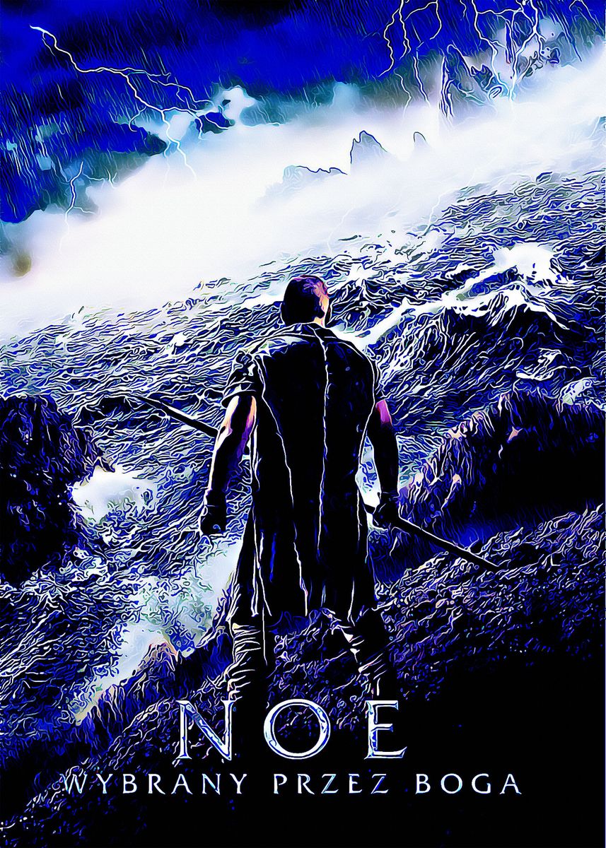 'Noah 4' Poster, picture, metal print, paint by Kaye Luca | Displate