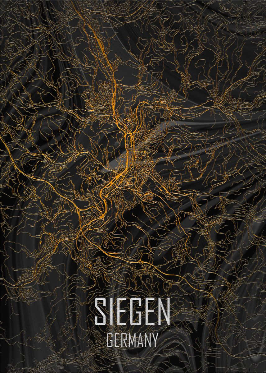 'Siegen Germany' Poster by Coconut Sorbet | Displate