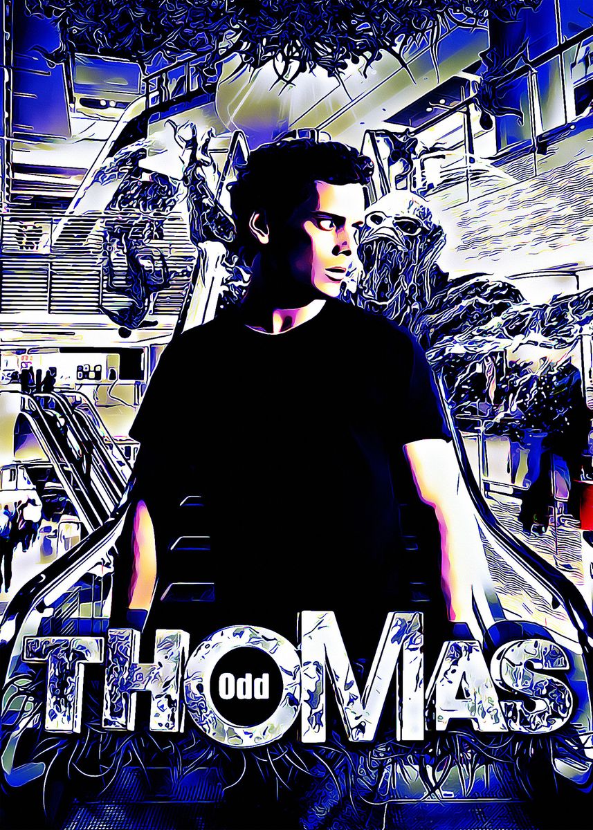 'Odd Thomas' Poster, picture, metal print, paint by Katerina Lim | Displate