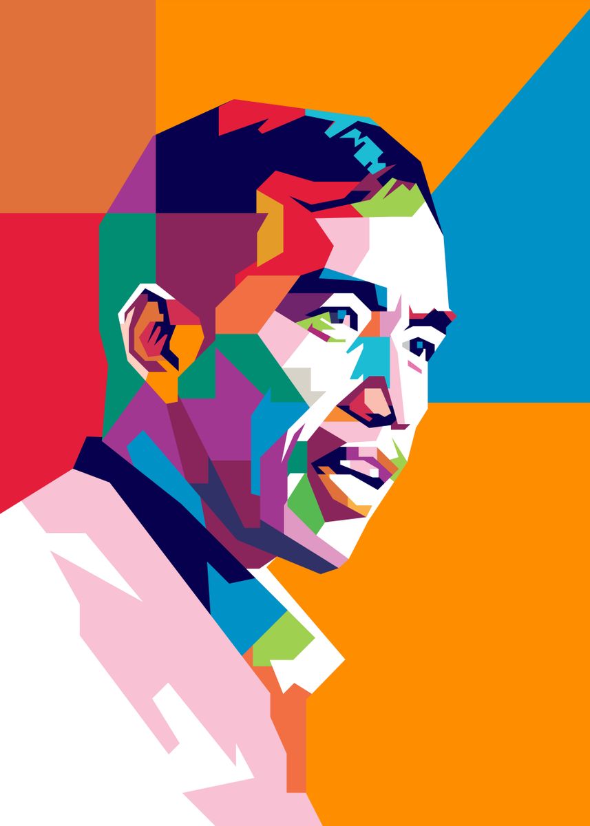 'Joko Widodo' Poster, picture, metal print, paint by Colarcolor | Displate