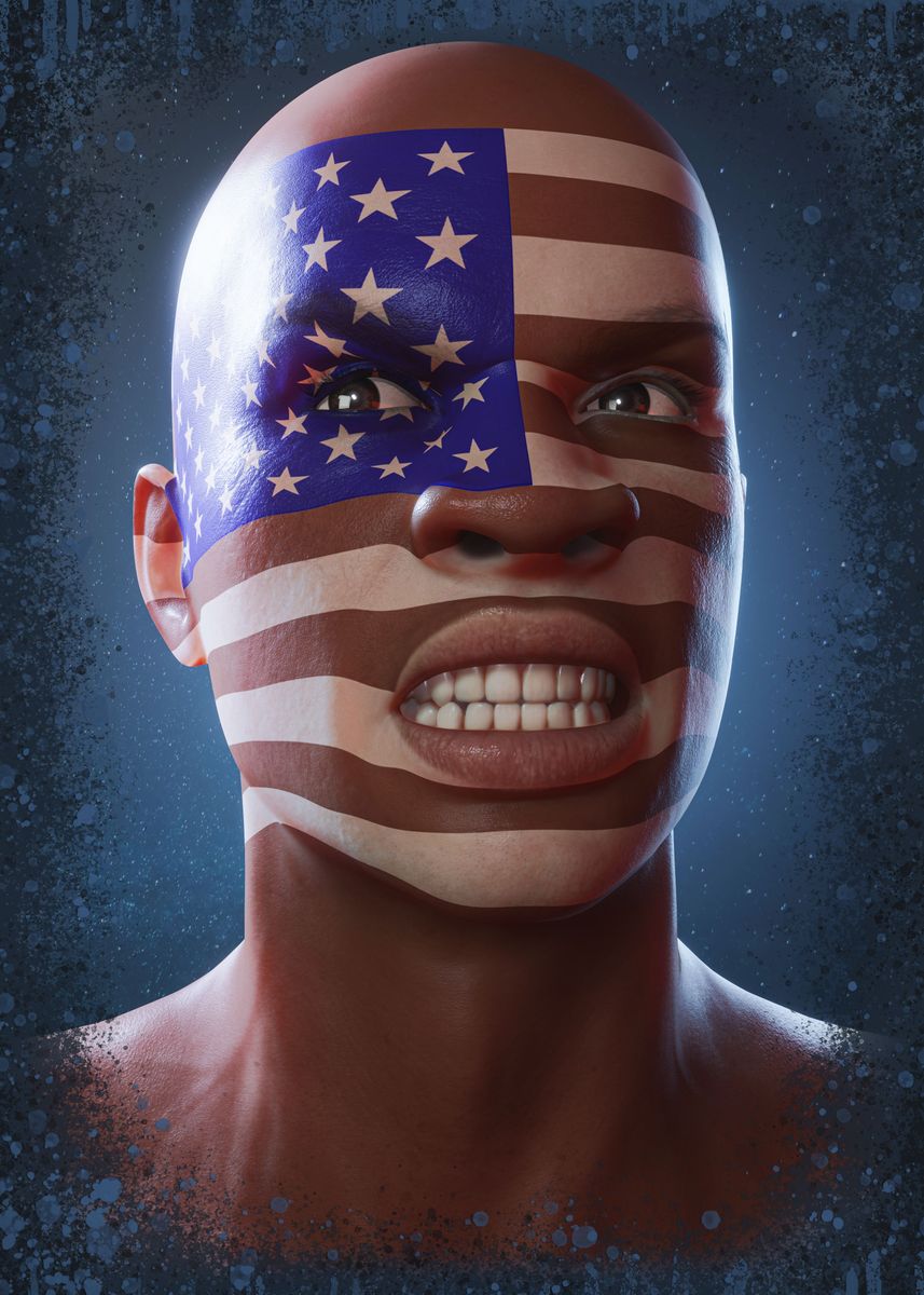 'This Is America One' Poster by Sativa Jones | Displate