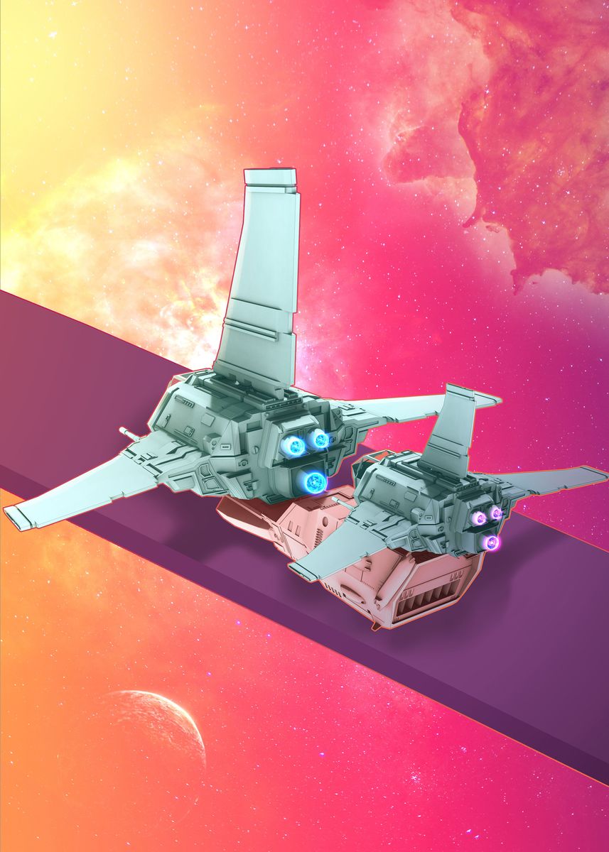 'SPACE KINGS VOL 5' Poster by CHAOS STUDIO | Displate