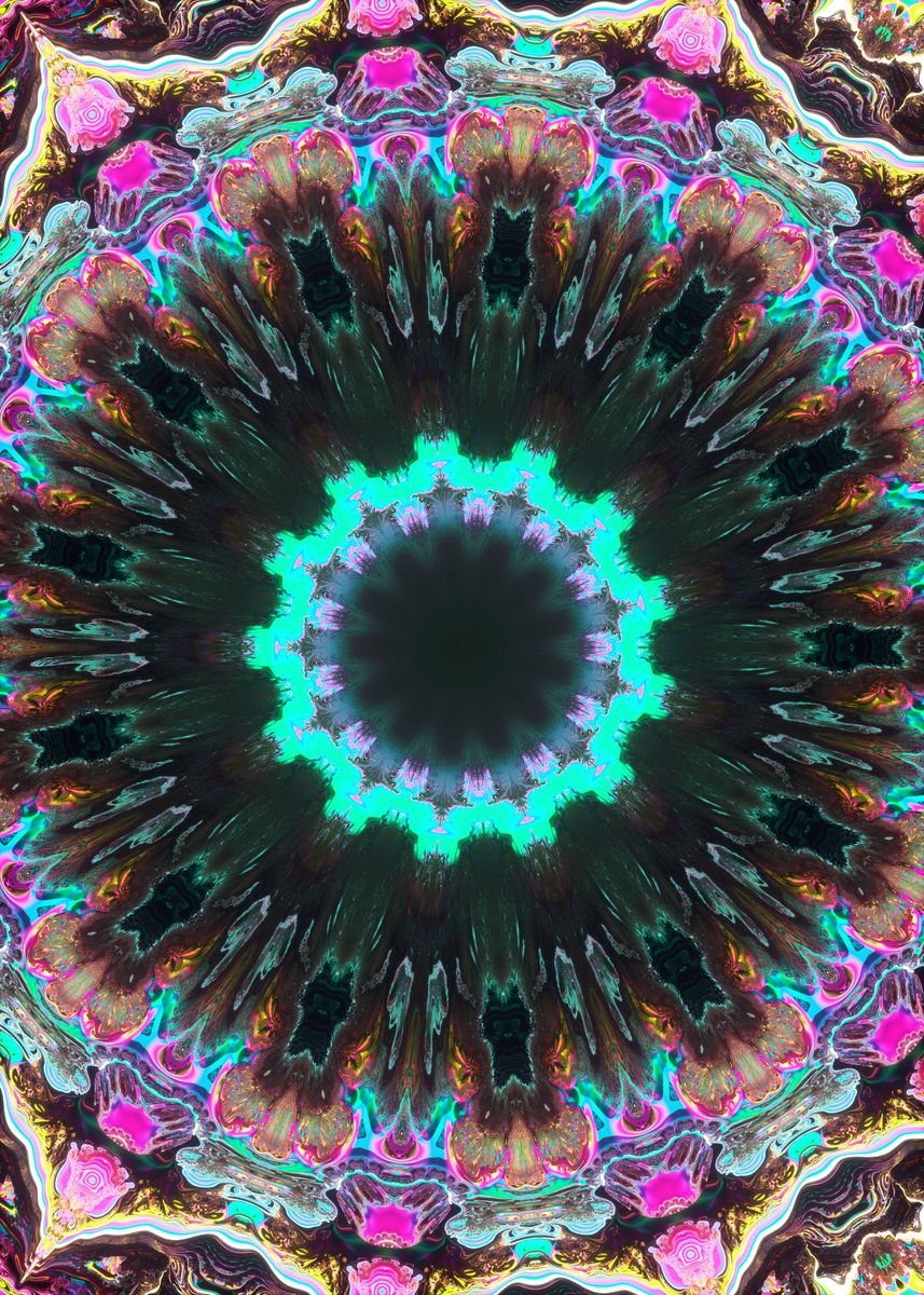 'Hallucinatory' Poster by Timothy Francis | Displate