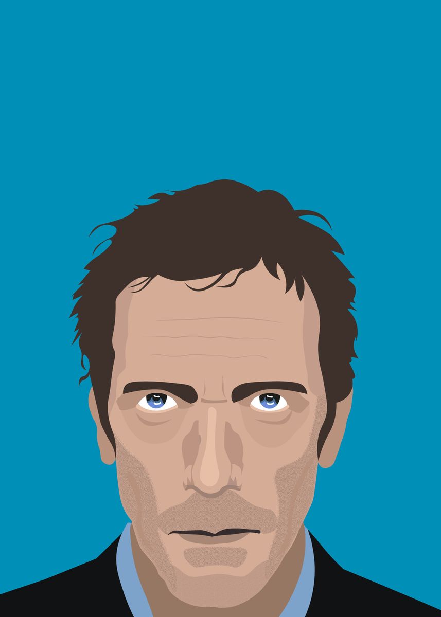 'Dr House' Poster by shifudraw | Displate