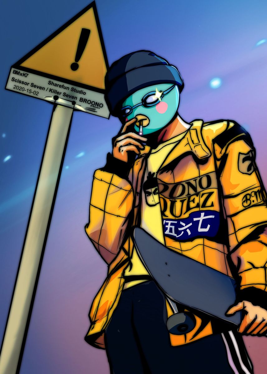 'BROONO' Poster, picture, metal print, paint by BROONO | Displate