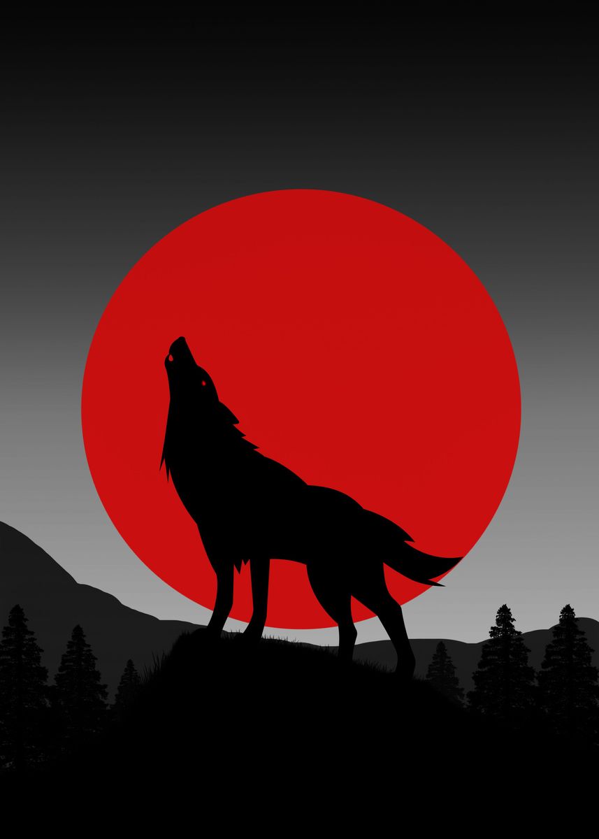 'The night Fox' Poster by Shuvo Visuals | Displate