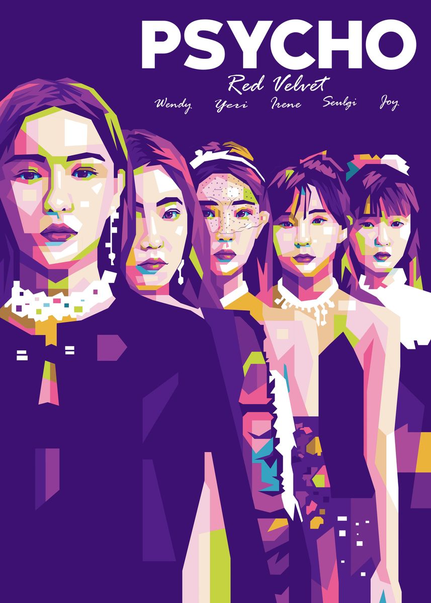 'RED VELVET' Poster, picture, metal print, paint by Rochefort | Displate