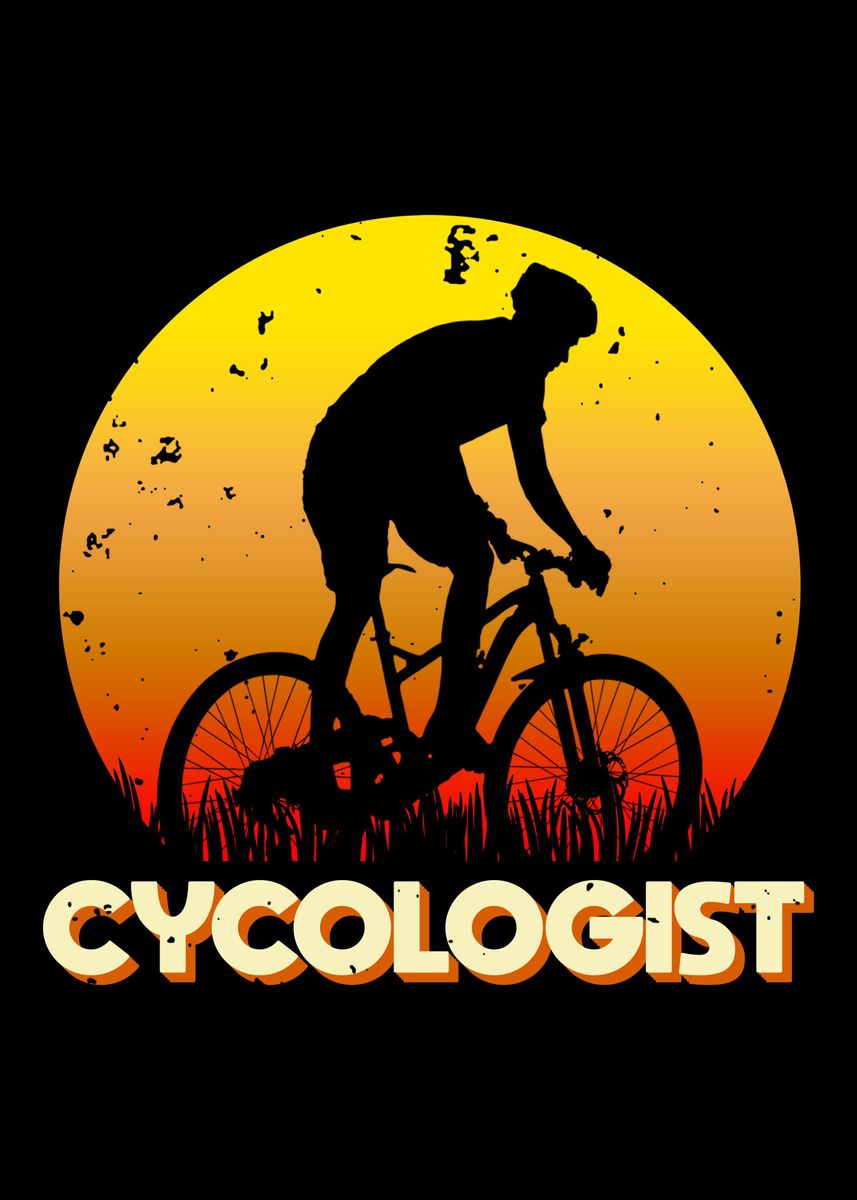 'Cycologist' Poster by Cooldruck | Displate