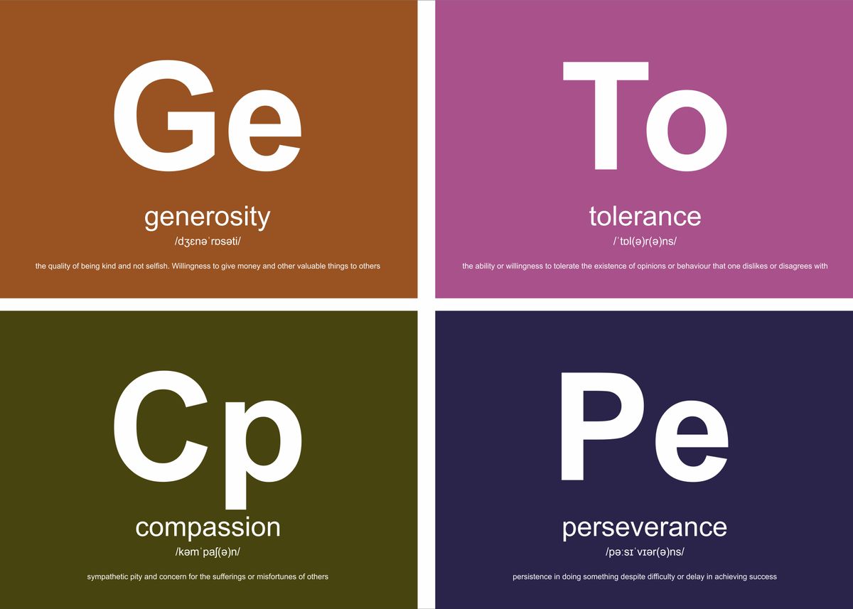 'Human values' Poster by David Cipriano | Displate