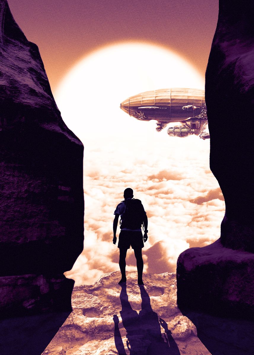 'THE SIGHT' Poster, picture, metal print, paint by Archie Andarski ...