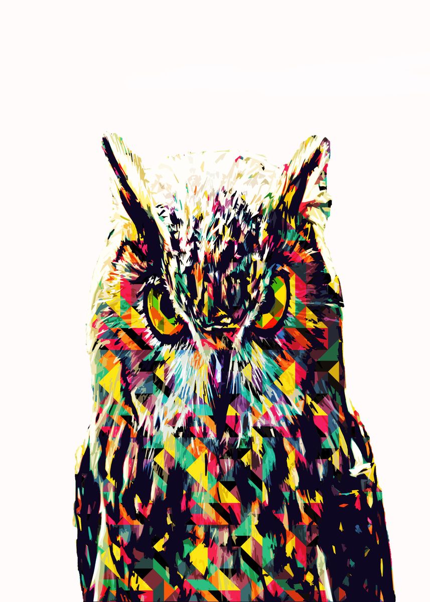 'owl Poster ' Poster by D A N | Displate