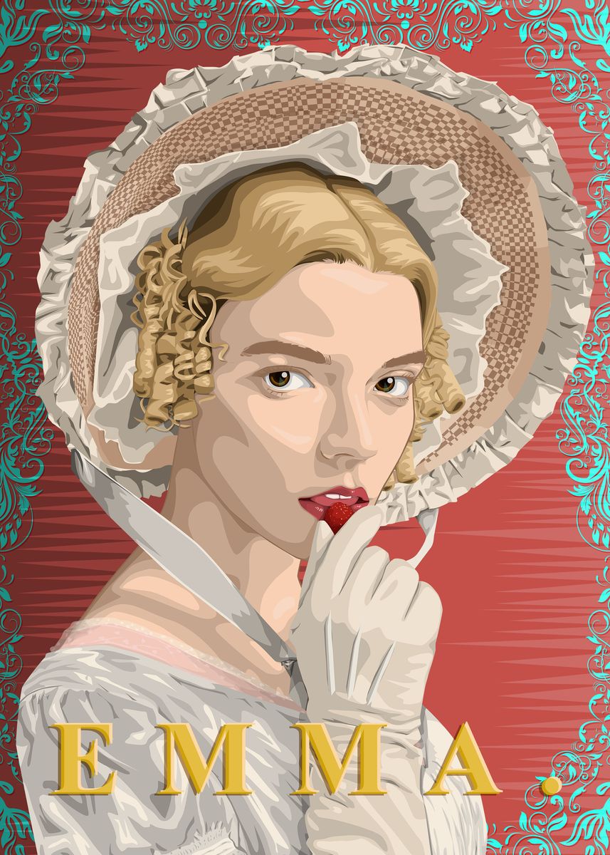 'Emma' Poster by PaulGerald Fabros | Displate