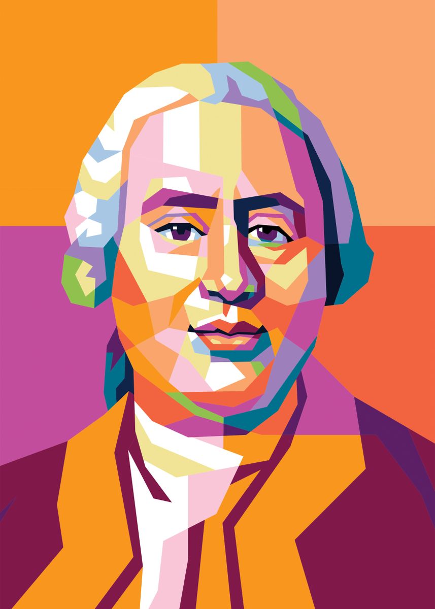 'allan ramsay david hume' Poster, picture, metal print, paint by Roseed ...