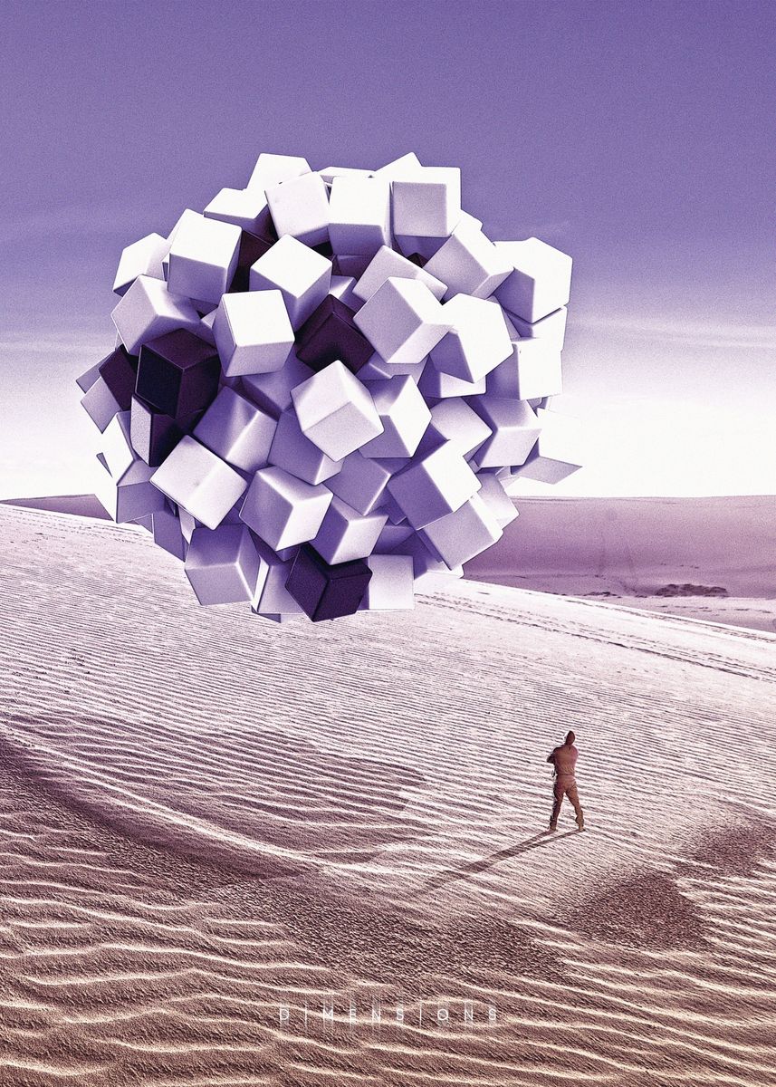 'DIMENSIONS' Poster by Archie Andarski | Displate