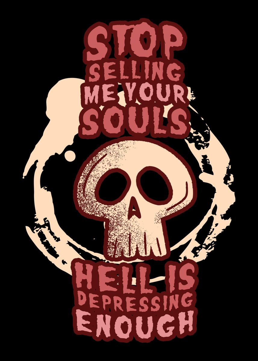 'Satanists Satan Halloween' Poster, picture, metal print, paint by ...