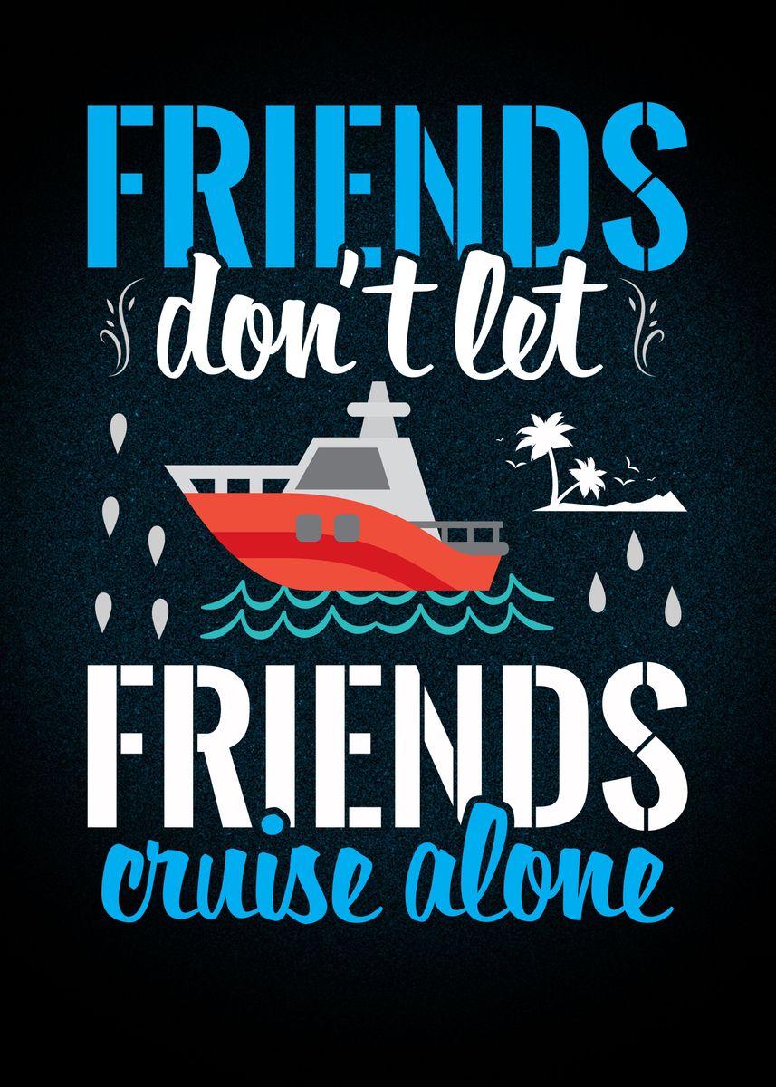 'Cruise Design Cruise ship ' Poster by VikingWayOfLife Design | Displate