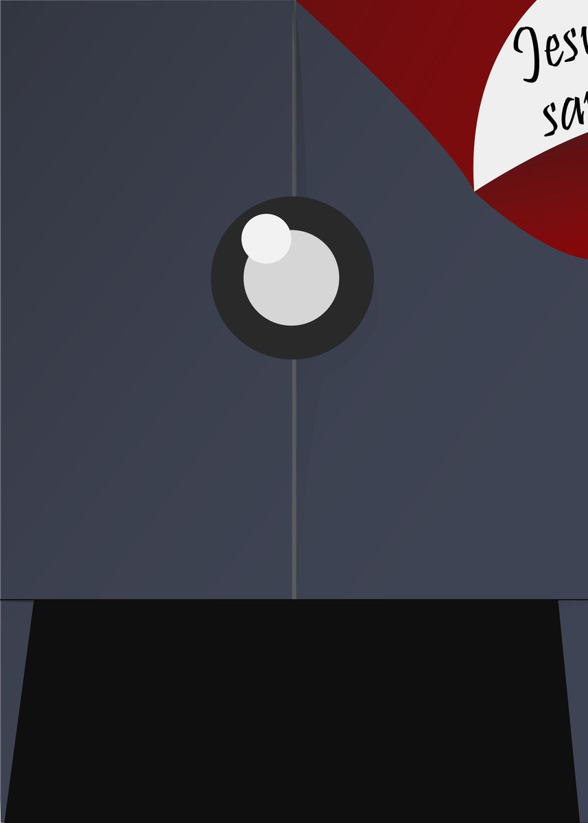 'Sarcastic robot' Poster, picture, metal print, paint by felix the ...