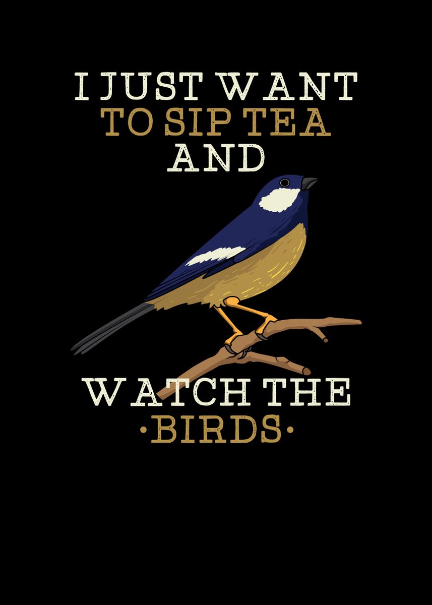 'Bird Watching' Poster by Shiva121 | Displate
