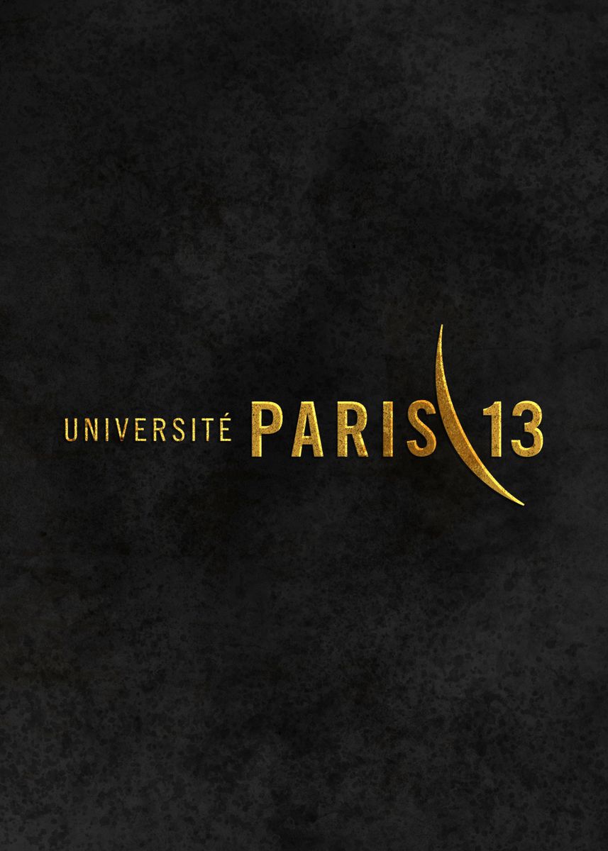 'Universite Paris 13' Poster, picture, metal print, paint by erwin ...