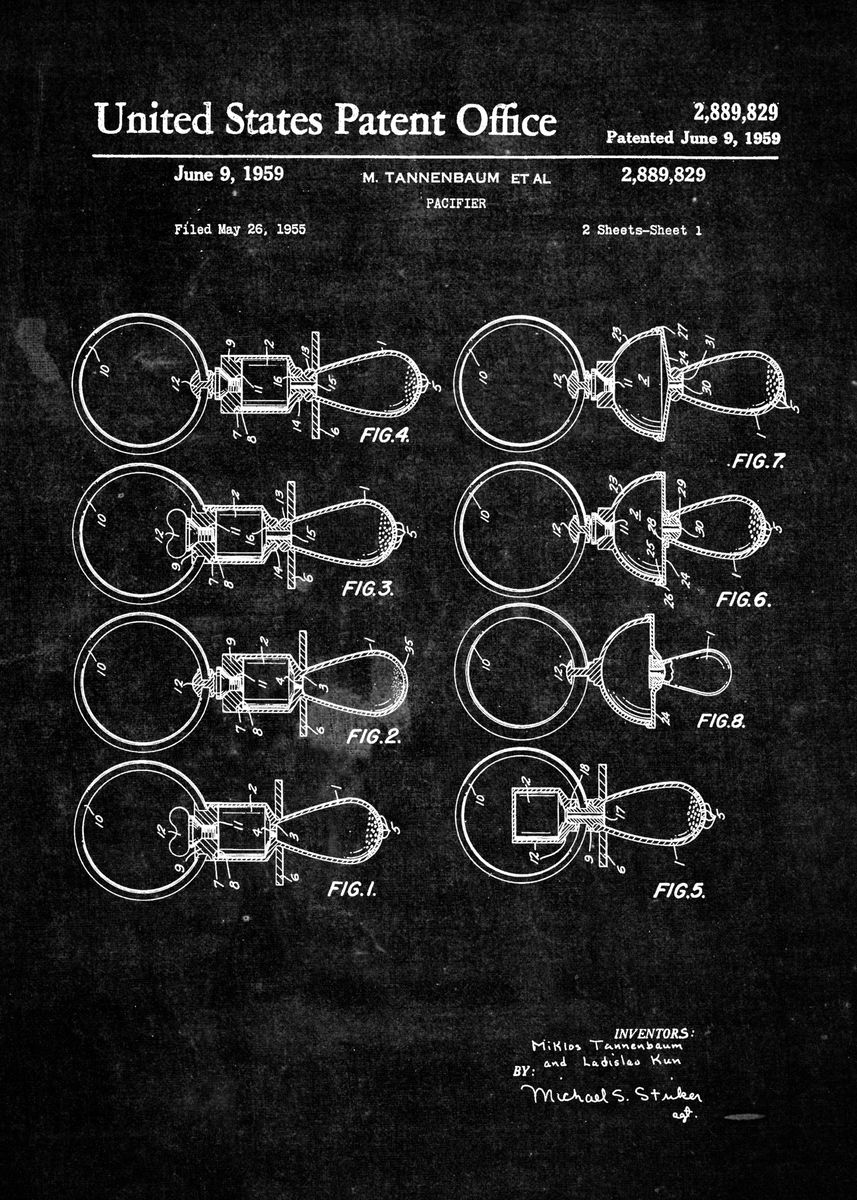 ' Various Pacifier ' Poster, picture, metal print, paint by Kenny ...