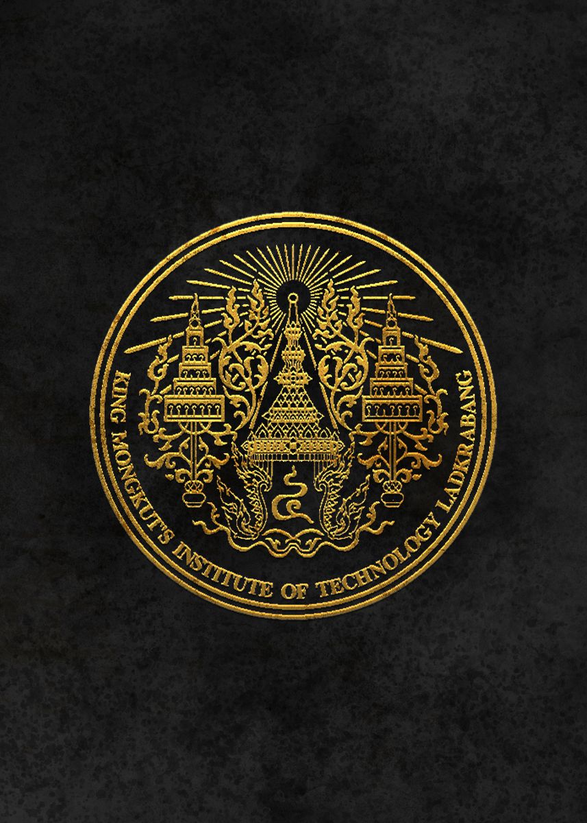 'KMITL Ladkrabang Thailand' Poster, picture, metal print, paint by ...