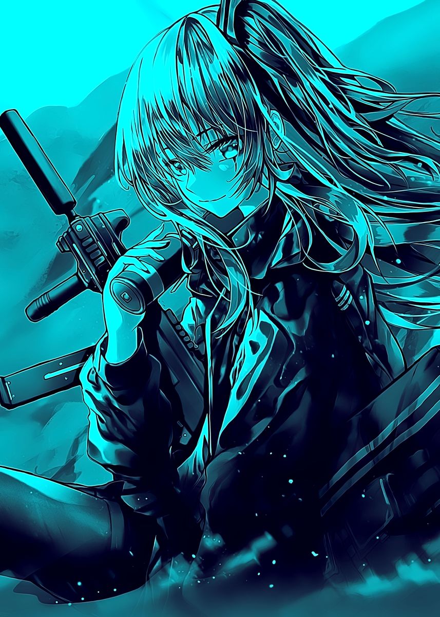 'Girls Frontline' Poster, picture, metal print, paint by uart space ...