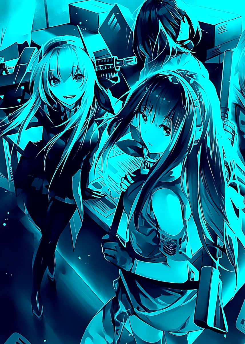 'Girls Frontline' Poster, picture, metal print, paint by uart space ...