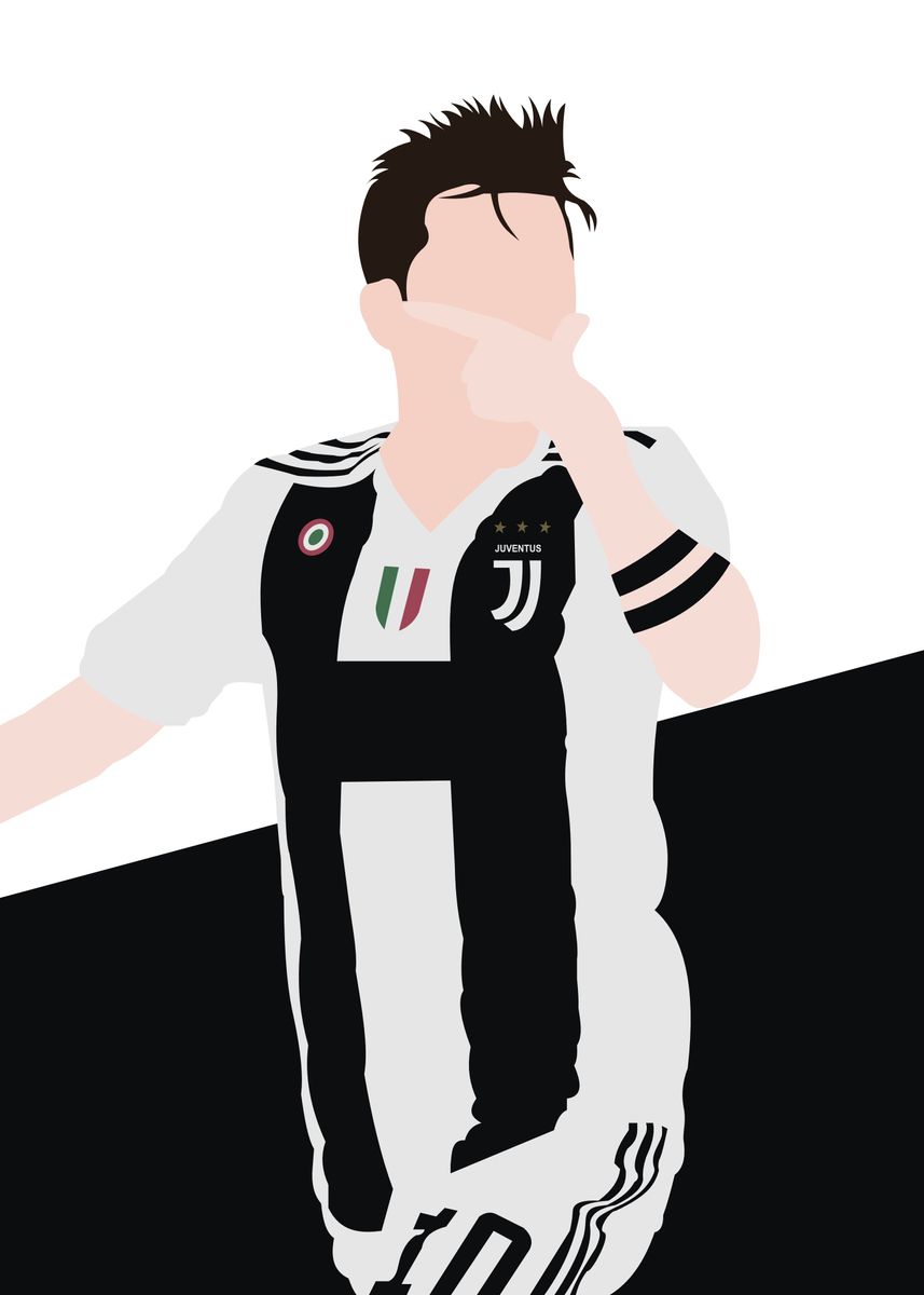 'Paulo Dybala Vector' Poster, picture, metal print, paint by Chris ...