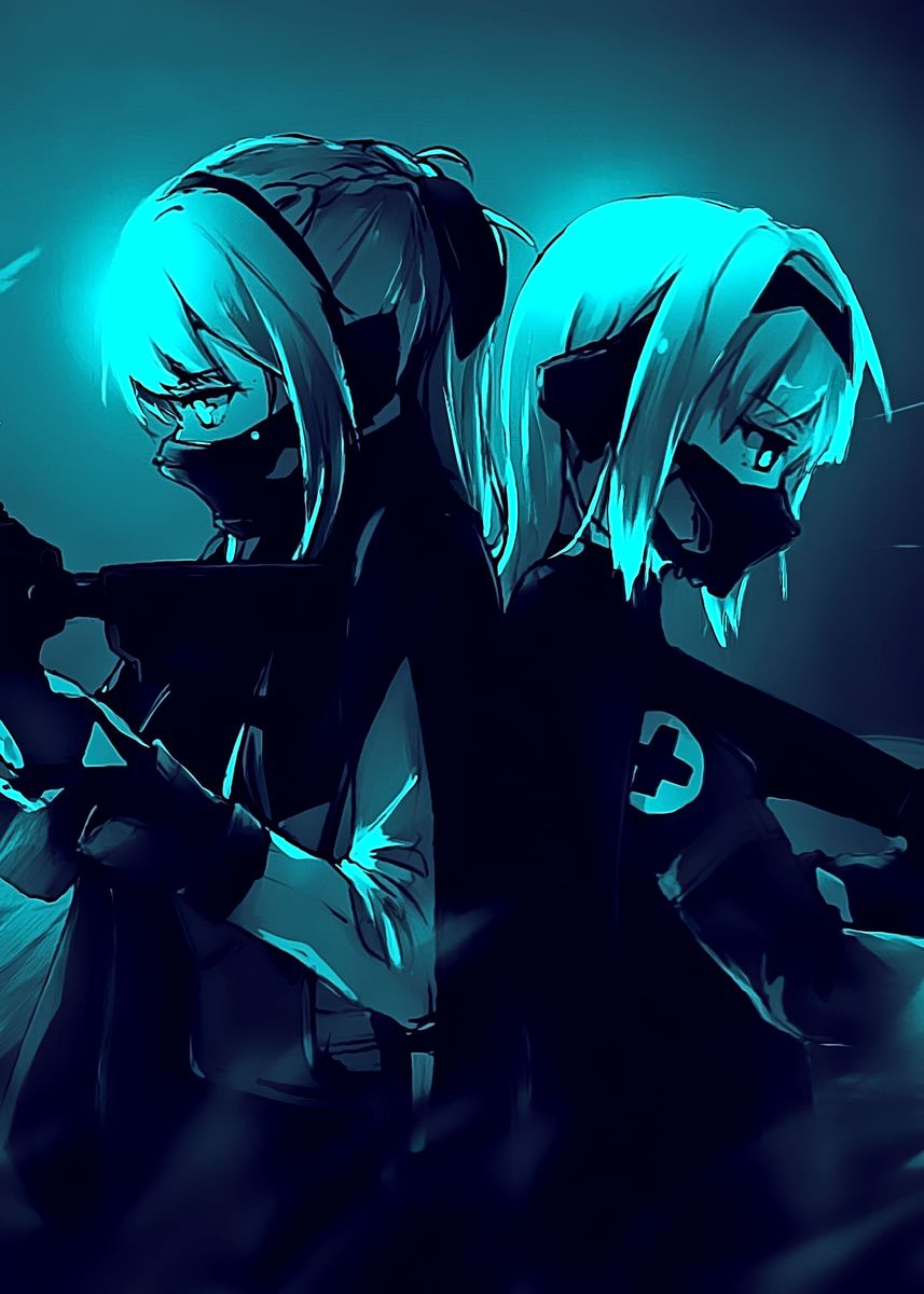 'Girls Frontline' Poster, picture, metal print, paint by uart space ...