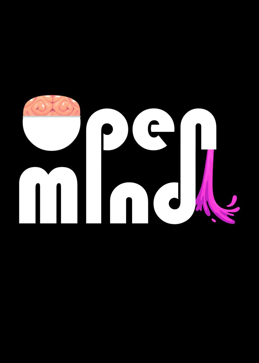 'Open Minded' Poster by Francois Ringuette | Displate