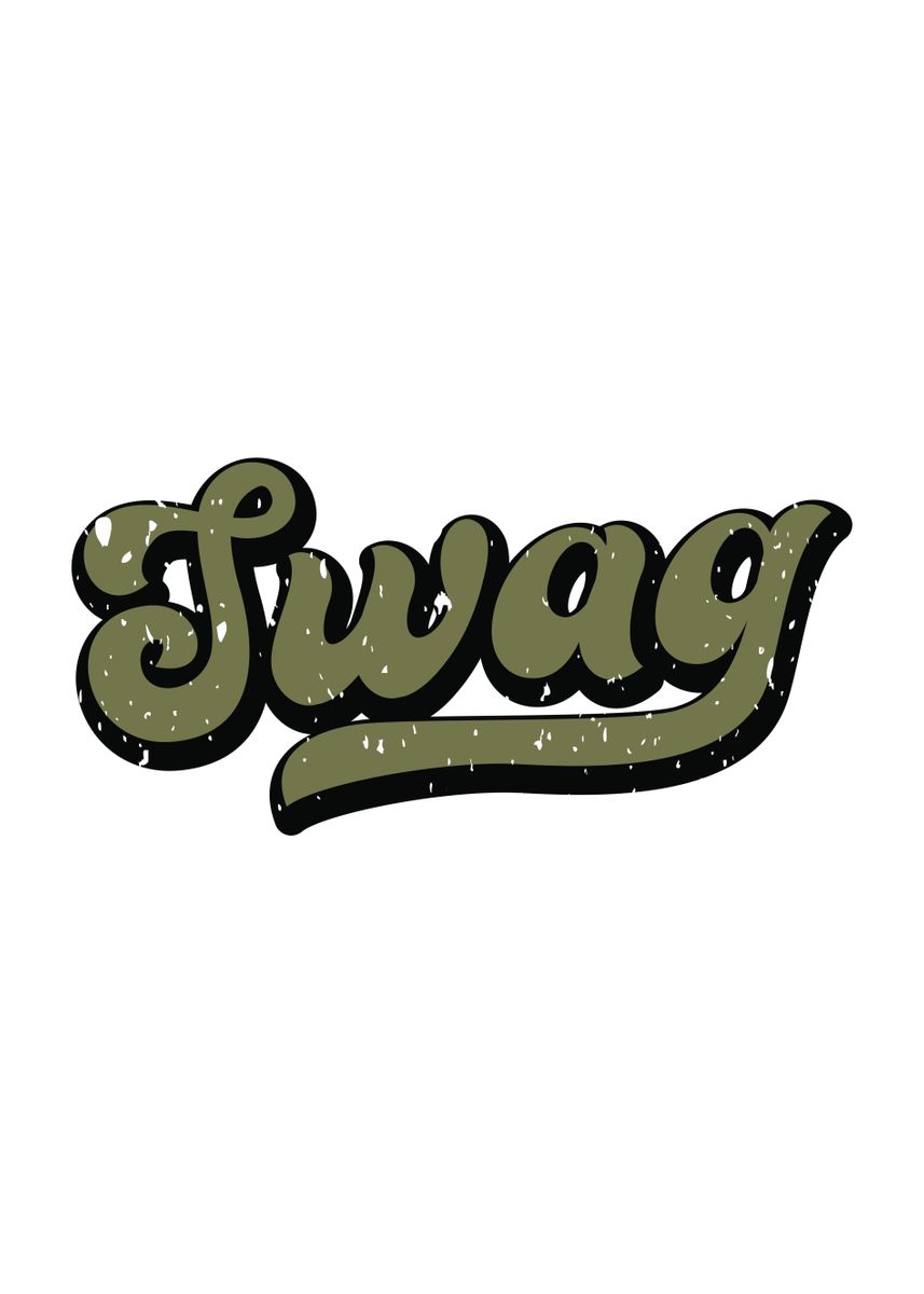 'Swag' Poster, picture, metal print, paint by Francois Ringuette | Displate