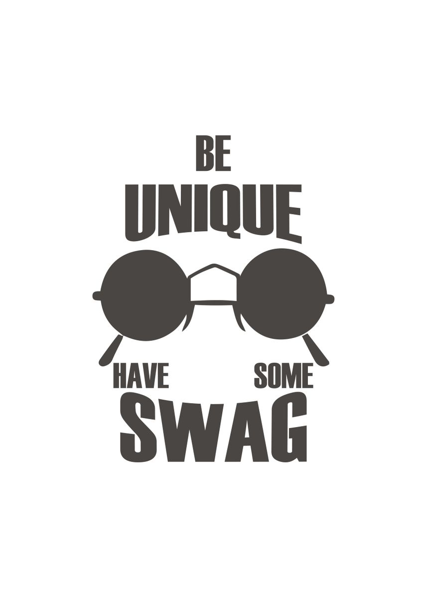 'Have some Swag' Poster, picture, metal print, paint by Francois ...