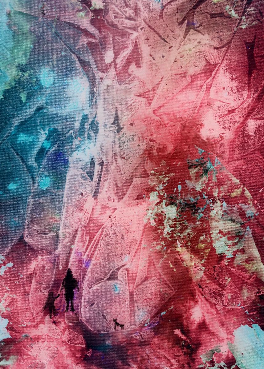 'Crystal land' Poster by Ewa W | Displate