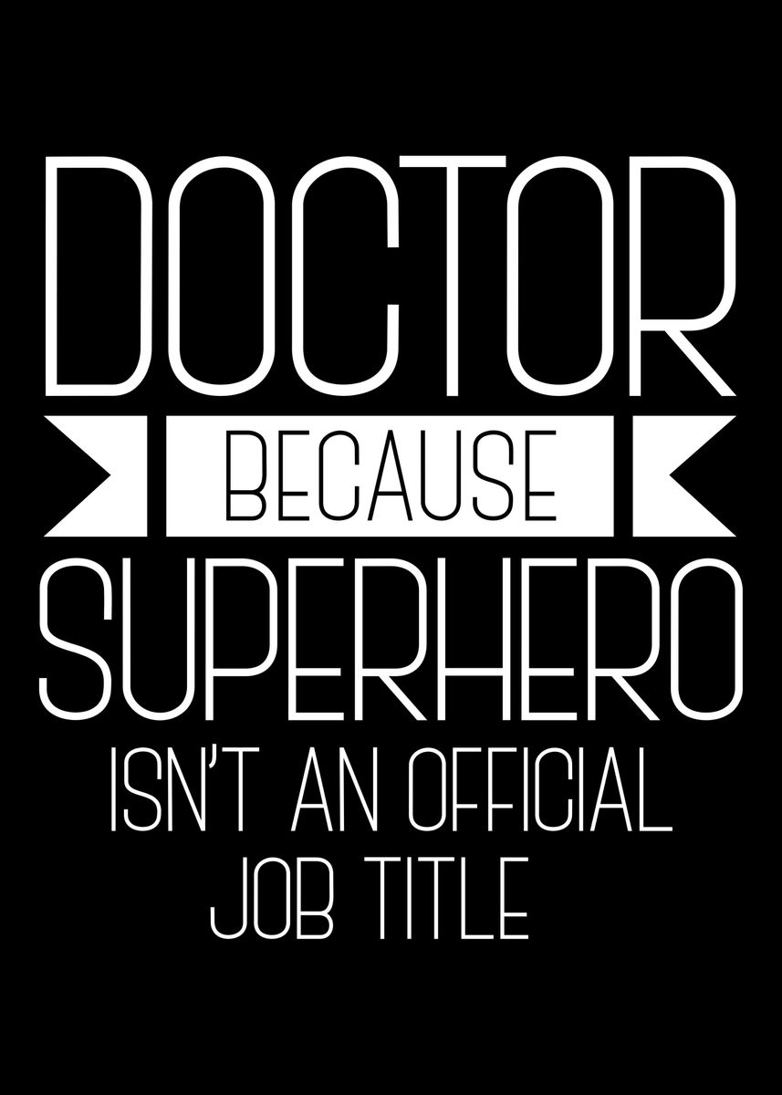'doctor funny funny docto' Poster by AaronBaron | Displate