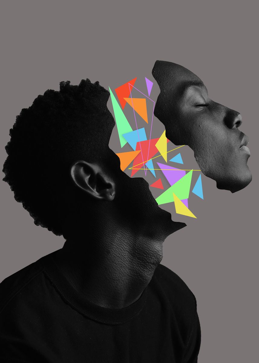 'Dreamer' Poster, picture, metal print, paint by Copper Design | Displate