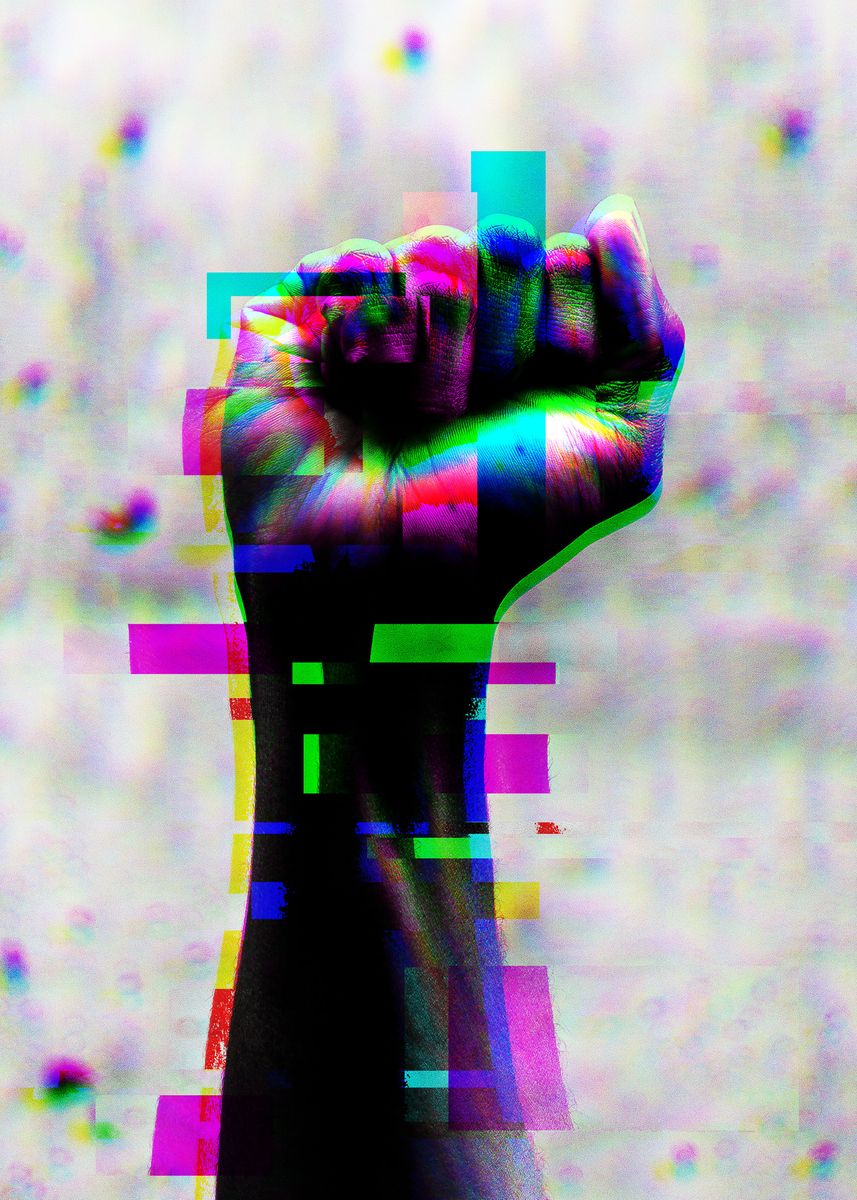 'Black Power ' Poster, picture, metal print, paint by Copper Design ...